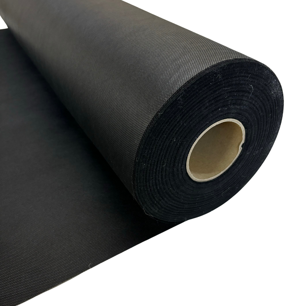 Black Synthetic Bottom Cloth Dipryl – Black Barn Upholstery Supplies