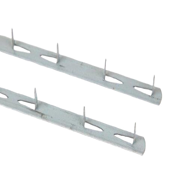 Nailed Metal Back Tack Strip – Black Barn Upholstery Supplies